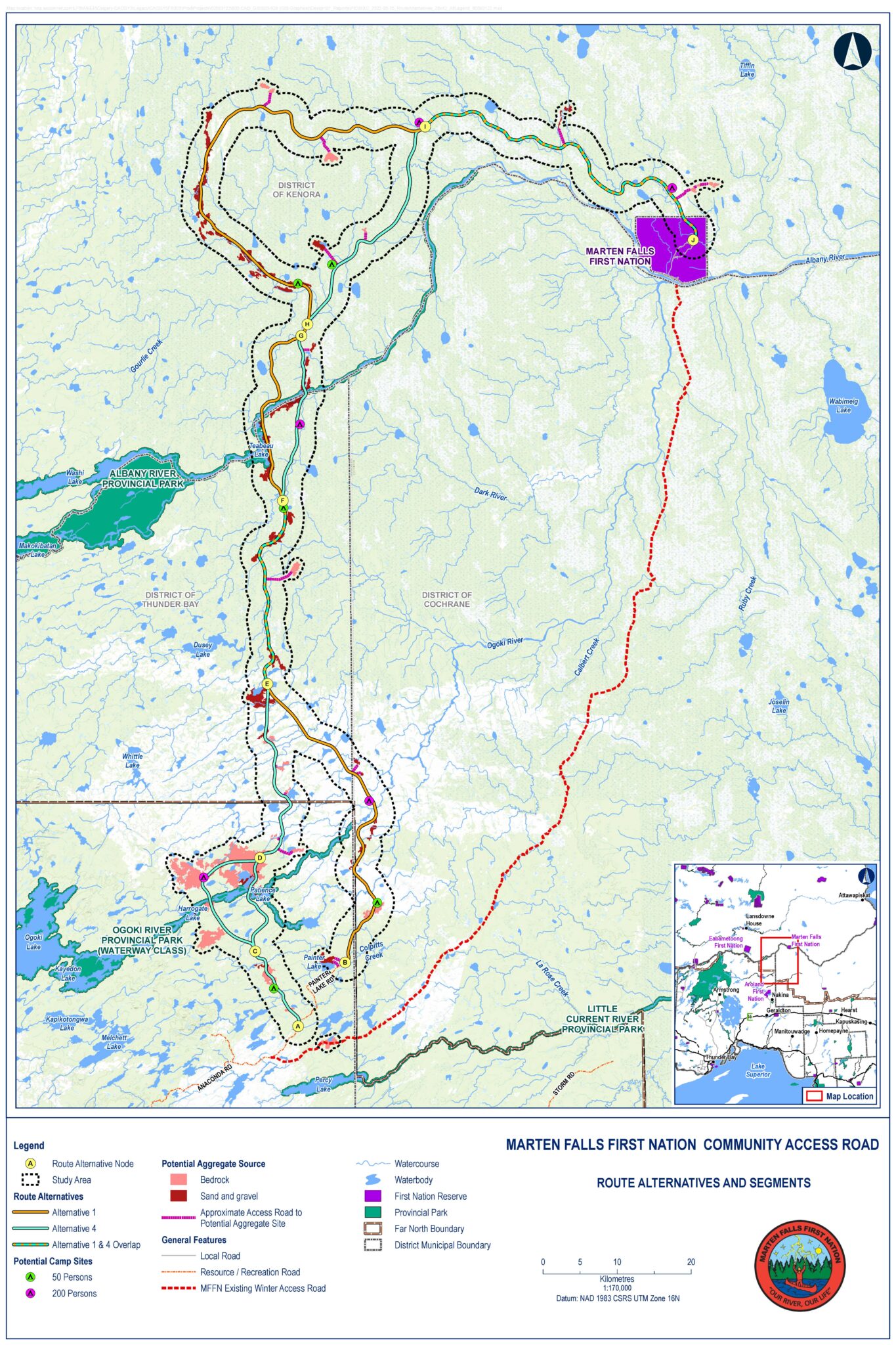 08. Where Will the Proposed Community Access Road be Built? - Marten ...
